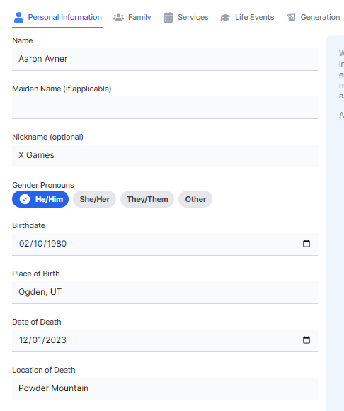 Why You Should Use Our New AI Obit Writer